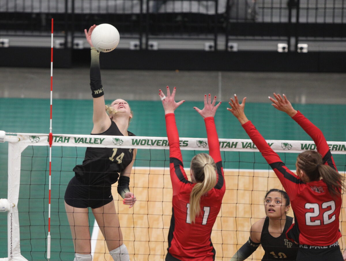 Lone Peak volleyball comes up clutch to win 2022 6A championship | News ...